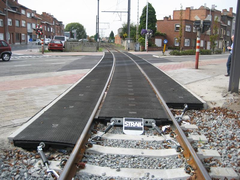 STRAIL Bahnübergang Rail & Road Service Belgien Luxemburg